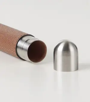 GIOBAGNARA Leather-trimmed Cigar Holder