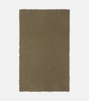 Maison De Vacances Linen Throw - Green