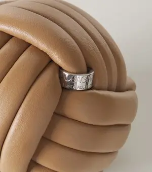 GIOBAGNARA Nodo Leather Paperweight - Beige
