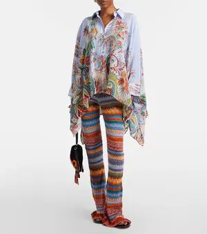 Etro Floral Silk Blouse