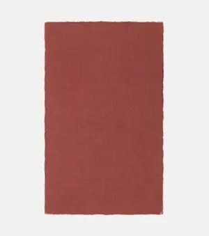 Maison De Vacances Linen Crêpe Throw - Red