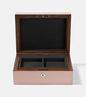 GIOBAGNARA Leather Jewelry Case - Pink