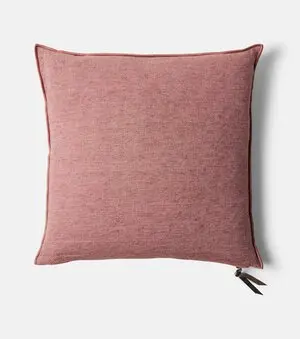 Maison De Vacances Linen Crêpe Cushion - Pink