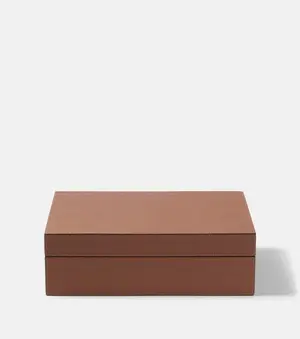 GIOBAGNARA Frank Leather Watches Case - Brown