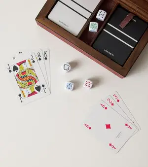 GIOBAGNARA Royal Dice And Playing Cards Set