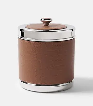 GIOBAGNARA Ocean Small Leather Ice Bucket