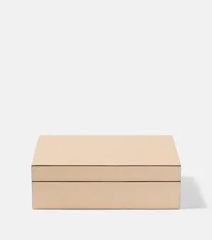 GIOBAGNARA Frank Wood And Leather Watch Box