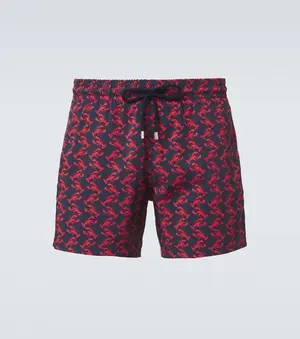 Vilebrequin Printed Swim Trunks - Blue