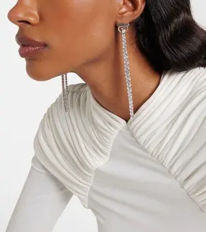 FERRAGAMO Embellished Drop Earrings