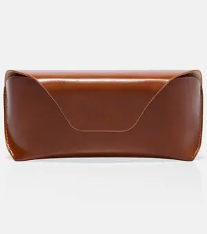 Chloé Wavy Square Sunglasses - Orange