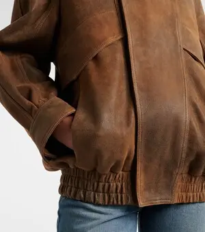 Nour Hammour Ariste Leather Jacket