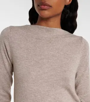 Jardin Des Orangers Gathered Wool And Cashmere Midi Dress