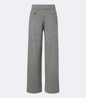 Jardin Des Orangers Wide-leg Pants - Grey