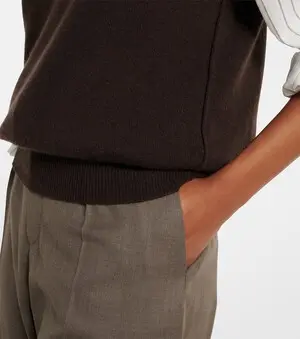 Jardin Des Orangers Wool And Cashmere Tank Top