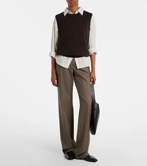 Jardin Des Orangers Wool And Cashmere Tank Top