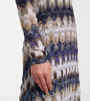 Missoni Lamé Maxi Dress - Multicoloured