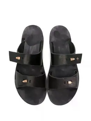 MA+ Double-strap Leather Sandals