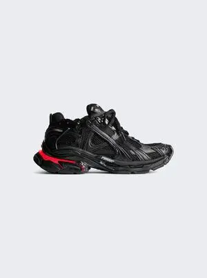 Balenciaga Runner Sneakers With Integrated Led Sole - Black
