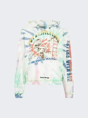 BETTER WITH AGE Tie-dye Graphic Hoodie