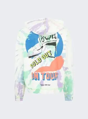 BETTER WITH AGE Tie-dye Graphic Hoodie