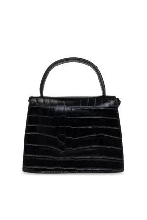 BY MALENE BIRGER Handheld And Shoulder Bag With Embossed Logo - Black