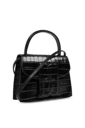 BY MALENE BIRGER Handheld And Shoulder Bag With Embossed Logo - Black