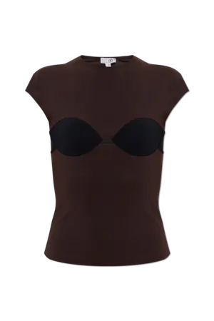 MAISON MARGIELA T-shirt With Padded Cups