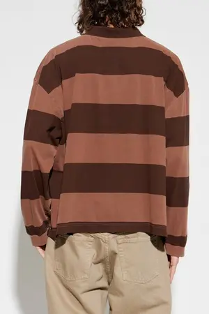 REPRESENT Long Sleeve Polo - Beige