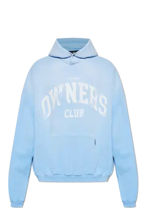 REPRESENT Owners Club" Printed Cotton Hoodie