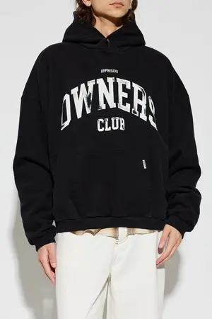 REPRESENT Owners Club" Graphic Print Cotton Hoodie