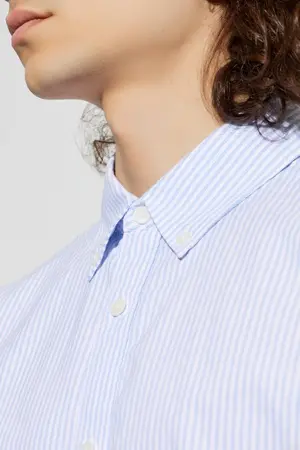 Rag & Bone Shirt With Stripe Pattern - Blue