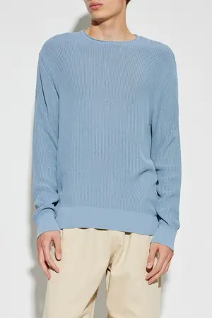 FERRAGAMO Ribbed Crew Neck Sweater