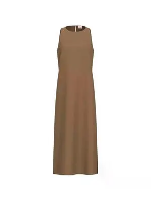 EMME Sleeveless Maxi Dress With Side Slits