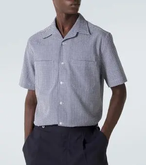 Dunhill Gingham Cotton Shirt