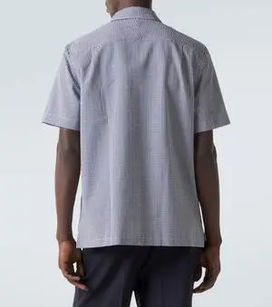 Dunhill Gingham Cotton Shirt