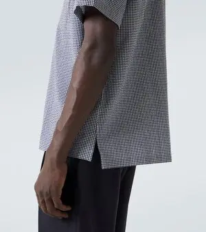 Dunhill Gingham Cotton Shirt