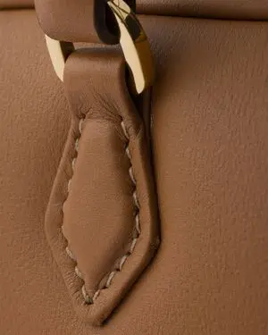 Prada Medium Leather Top-handle Bag - Brown
