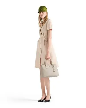 Prada Galleria Large Saffiano Leather Bag - Neutral