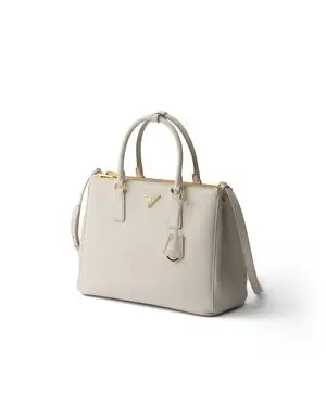 Prada Galleria Large Saffiano Leather Bag - Neutral