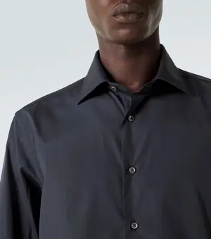 Canali Cotton Shirt - Blue