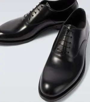 Canali Leather Oxford Shoes