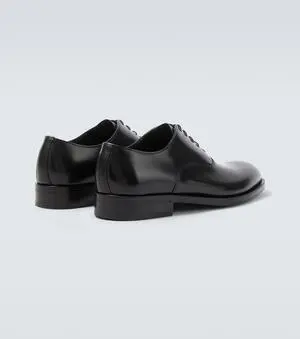 Canali Leather Oxford Shoes