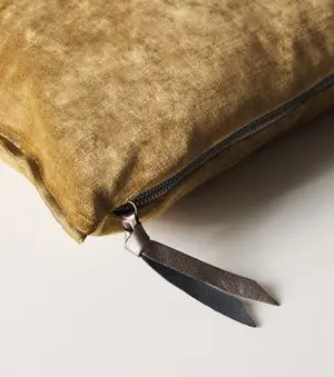 MAISON DE VACANCES Cotton-blend Velour Cushion