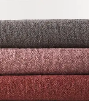 MAISON DE VACANCES Linen Crepe Throw