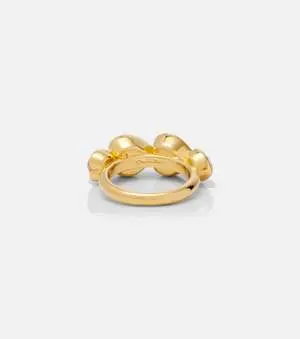 Oscar De La Renta Heart Crystal Ring