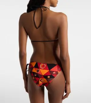 Emilio Pucci Occhi Bikini Bottoms - Orange