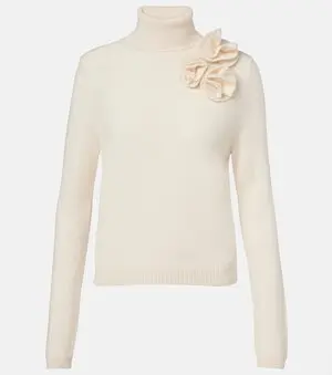 Jardin Des Orangers Frill Sweaters For Women