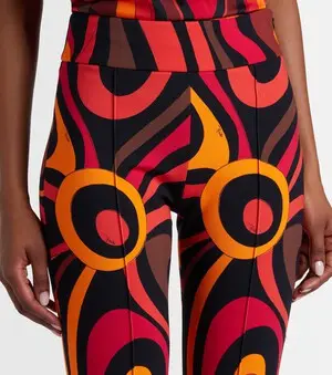 Emilio Pucci Marmo Jersey Capri Pants