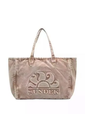 Sundek Embossed Logo Tote Bag