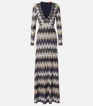 Missoni Zip Up Evening Dresses
